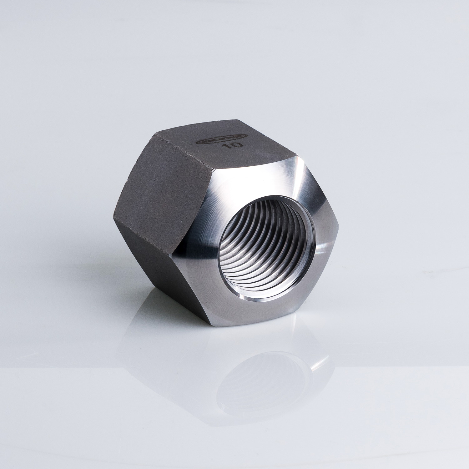 Hexagon nut with a height of 1,5 d DIN 6330 | M6x1 | Grade 10 ISO 898-2 | without additional ...